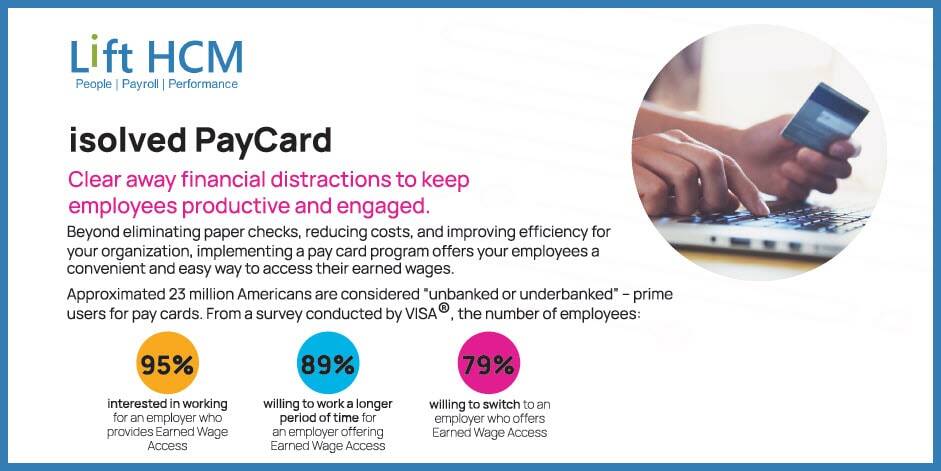 What is a Pay/Payroll Card and How Does it Work? | Lift HCM